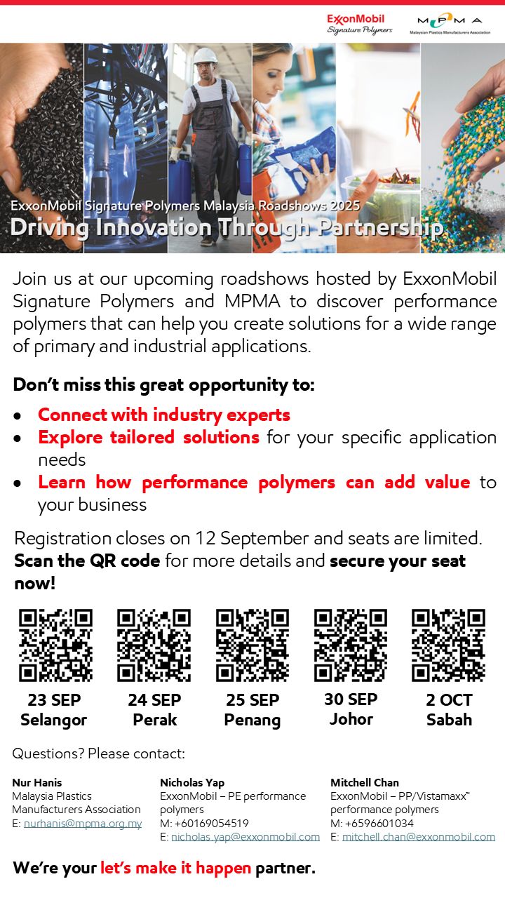 Malaysian Plastics Manufacturers Association (MPMA) - EXXONMOBIL ...